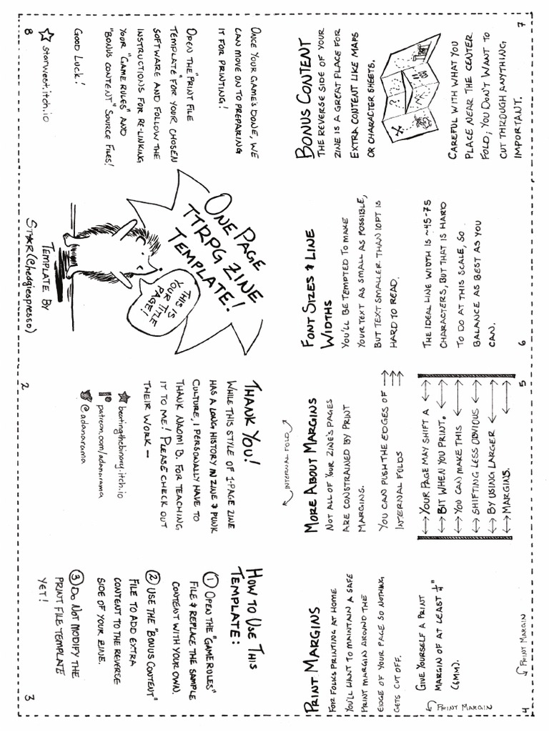 Example Zine (Print File) | PDF