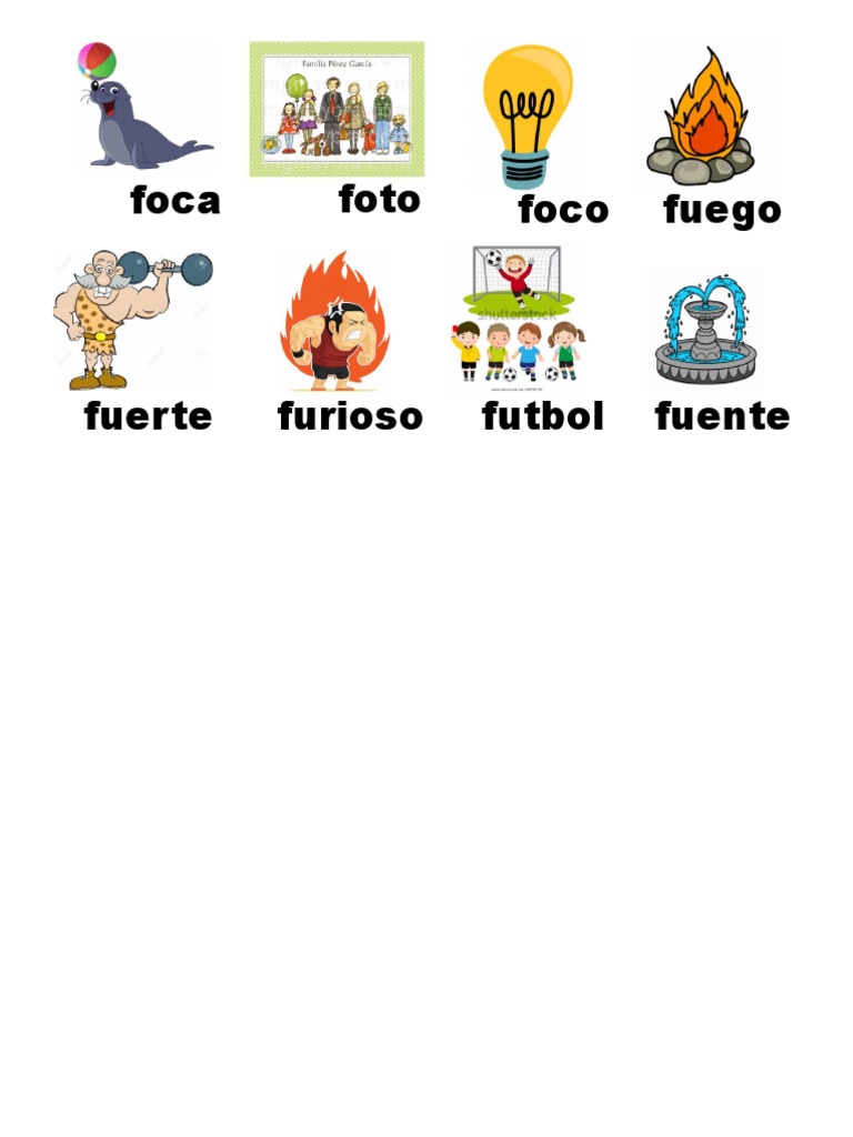 Imagenes Con Fa, Fe, Fi, Fo y Fu | PDF
