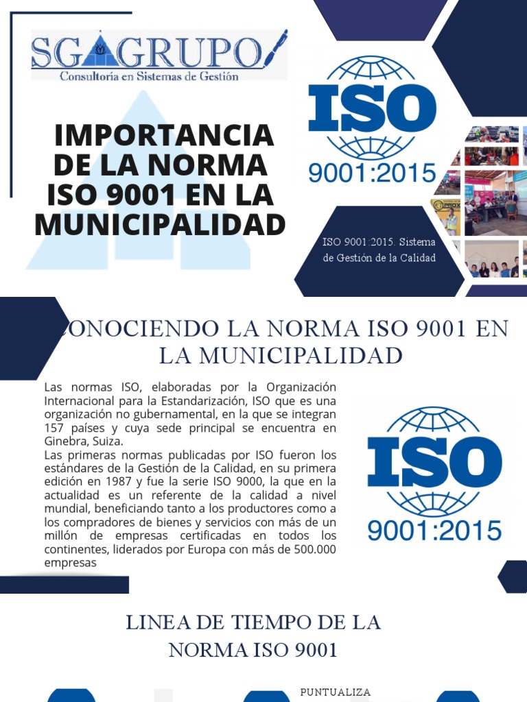 Importancia de La Implementación de La Iso 9001 | PDF | Gestión de la ...