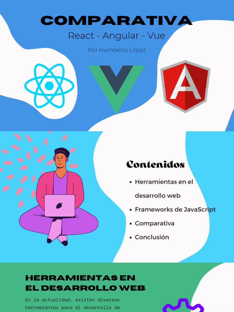 React Vs Vue Vs Angular | PDF | Marco de software | Modelo – Vista ...