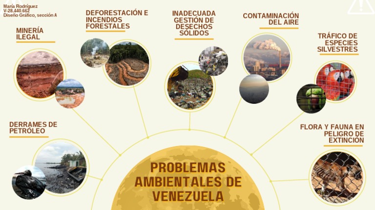 Mapa Mental - Problemas Ambientales de Venezuela - Maria Rodriguez | PDF
