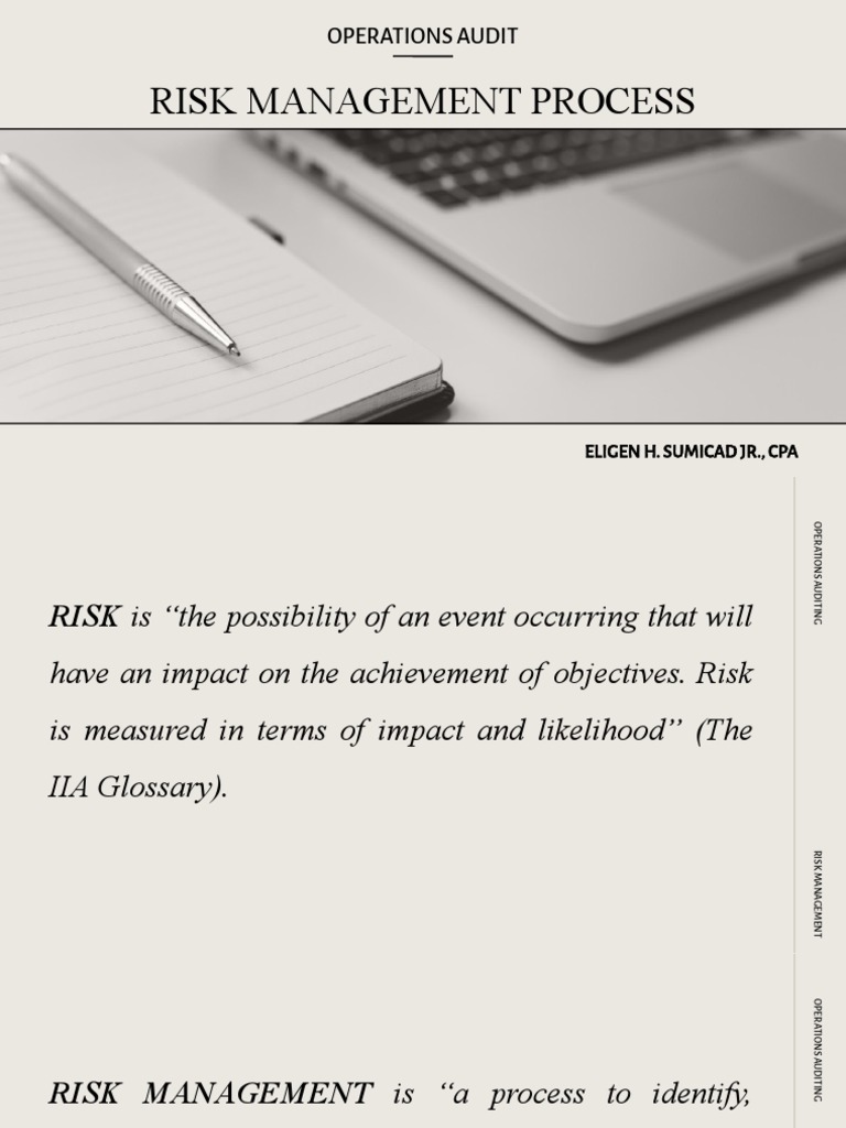 4 Risk Management Process | PDF | Risk | Risk Management