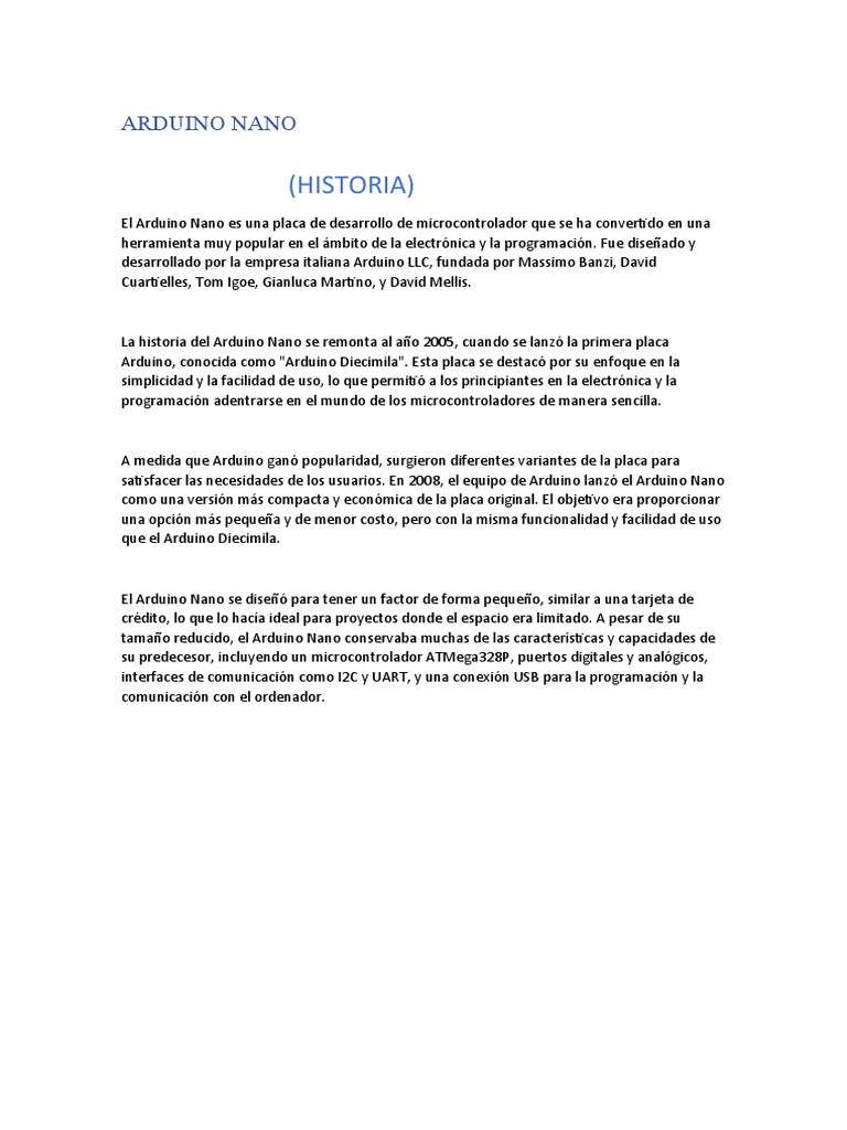 Arduino Pdf Arduino Informática 