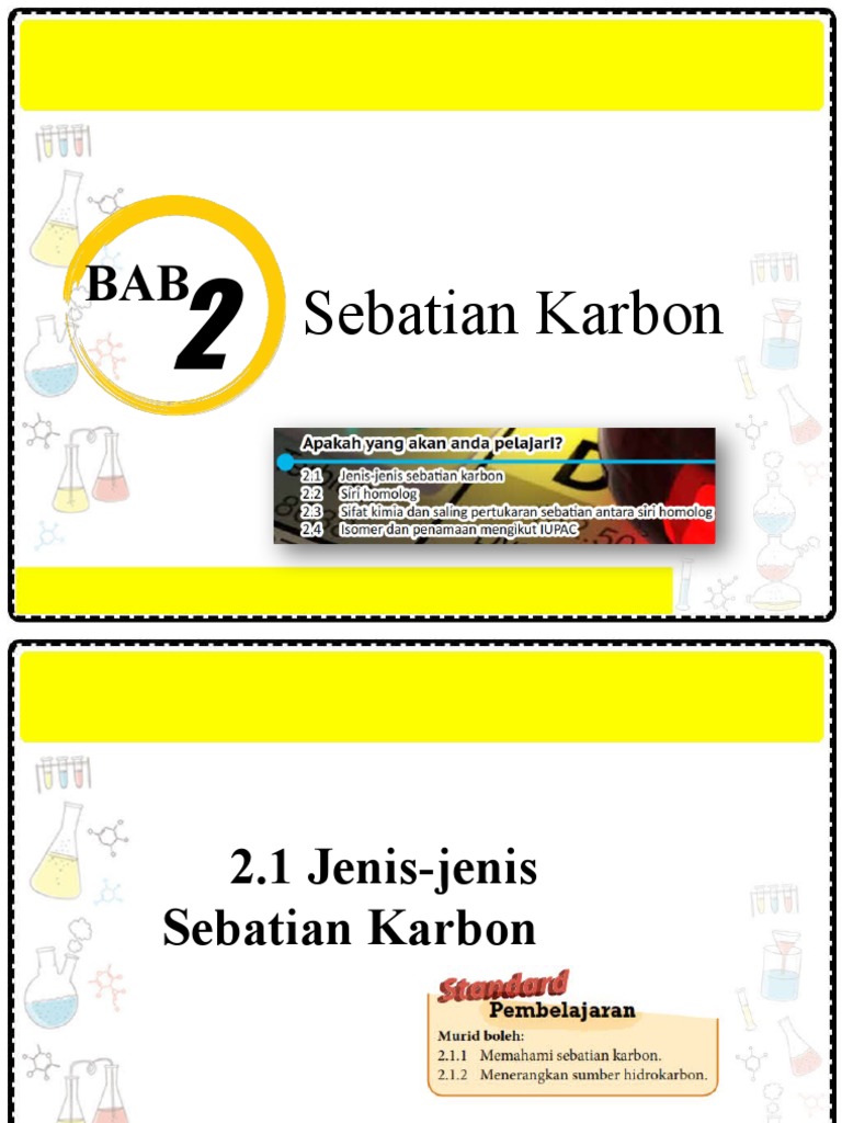 Bab 2 Sebatian Karbon | PDF