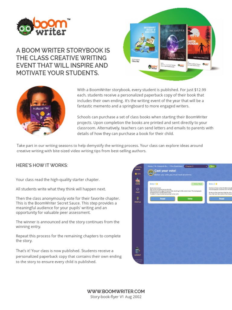 Engage Students with BoomWriter Books | PDF | Education Theory ...