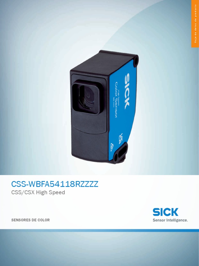 Datasheet Css-Wbfa54118rzzzz 1113518 Es | PDF