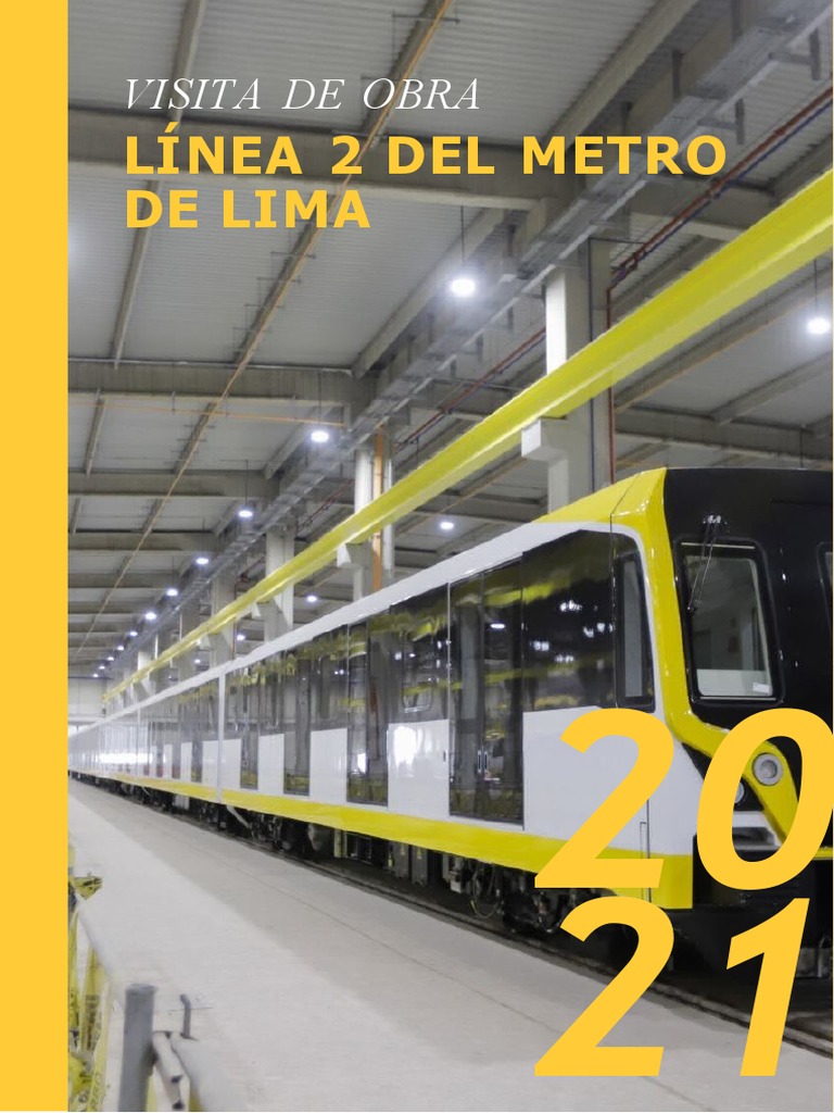 Avances en la Línea 2 del Metro de Lima | PDF | Transporte