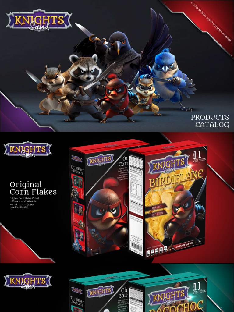 Knights Squad Products Catalog 2023 - 01 | PDF | Staple Foods | Crops