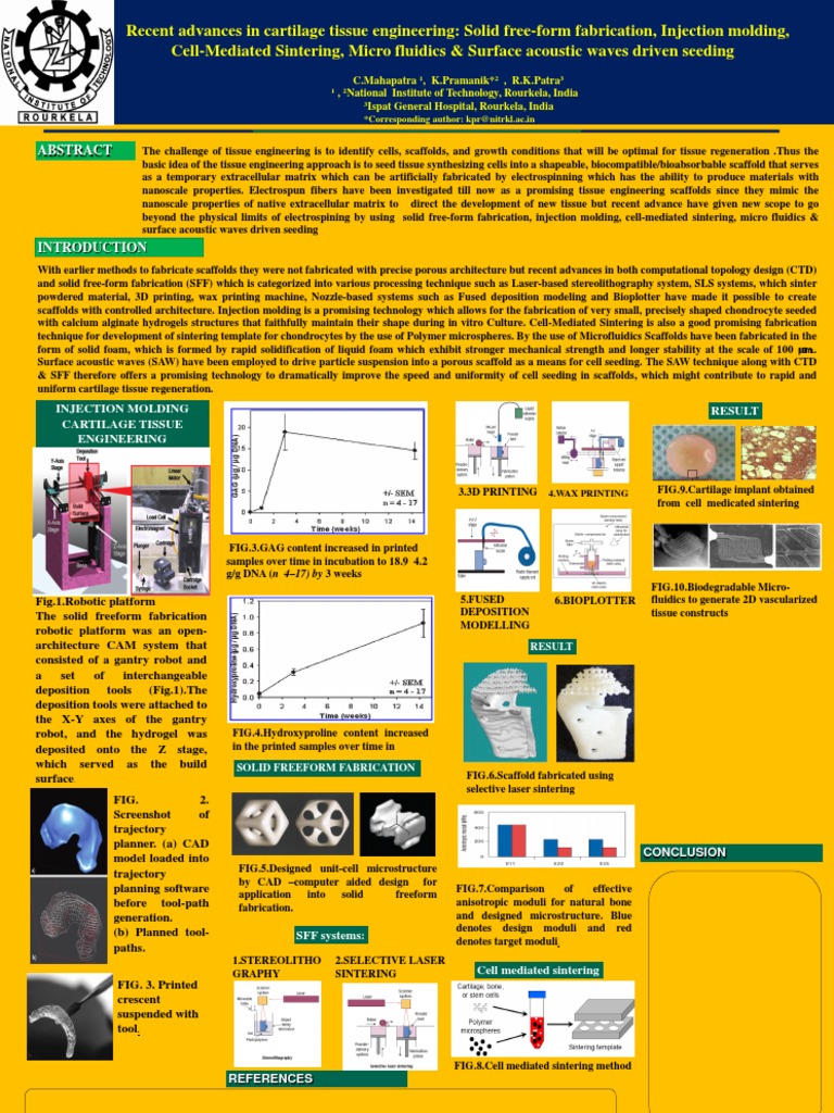 Poster Made | PDF | Tissue Engineering | 3 D Printing