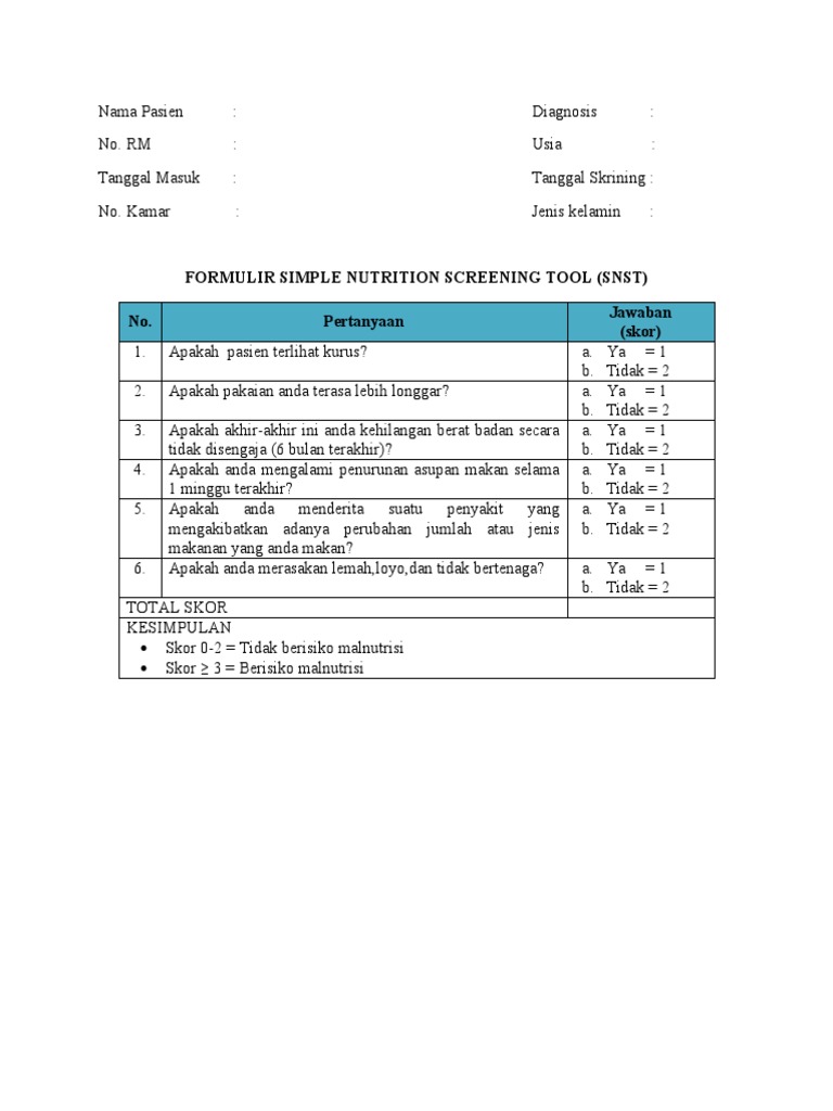 Form SNST | PDF