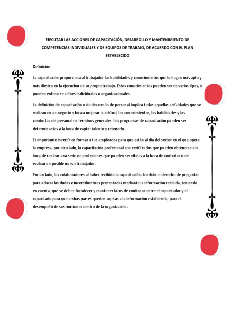 Entregable Capacitación 2 | PDF | Business | Evaluación