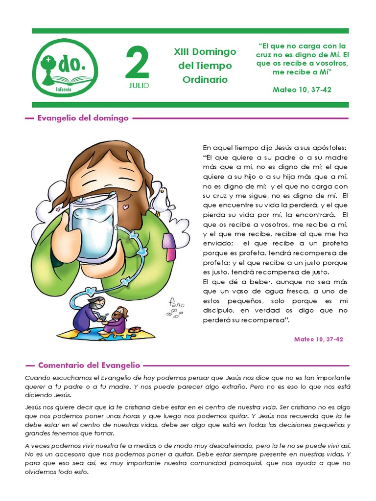 Misa De Niños 2 Julio Pdf