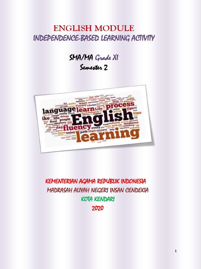 English Module Grade XI_Sem2 | PDF