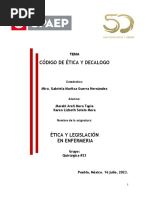 Codigo Etica | PDF | Enfermería | Moralidad