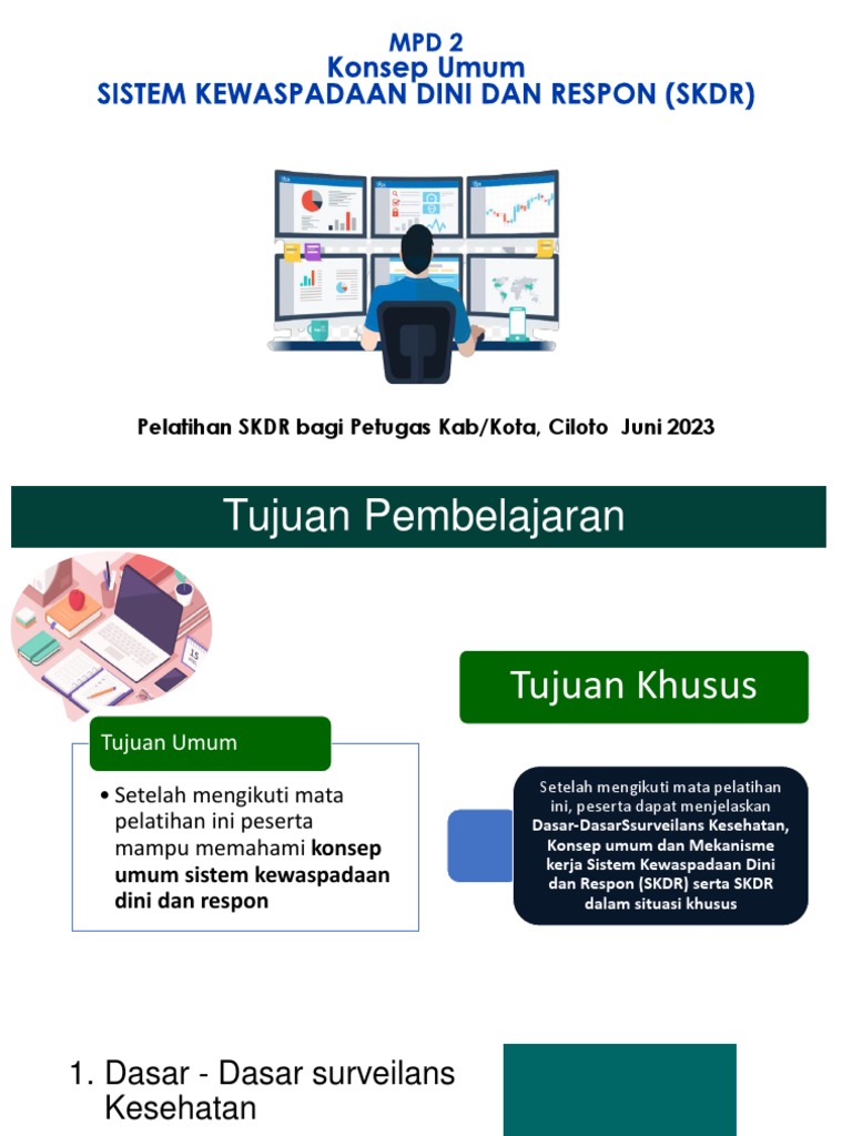Konsep Umum SKDR - Ciloto | PDF