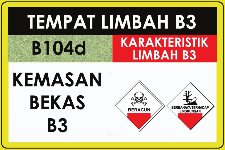 Tempat LI Mbah B3 B104d Kemasan Bekas B3 | PDF