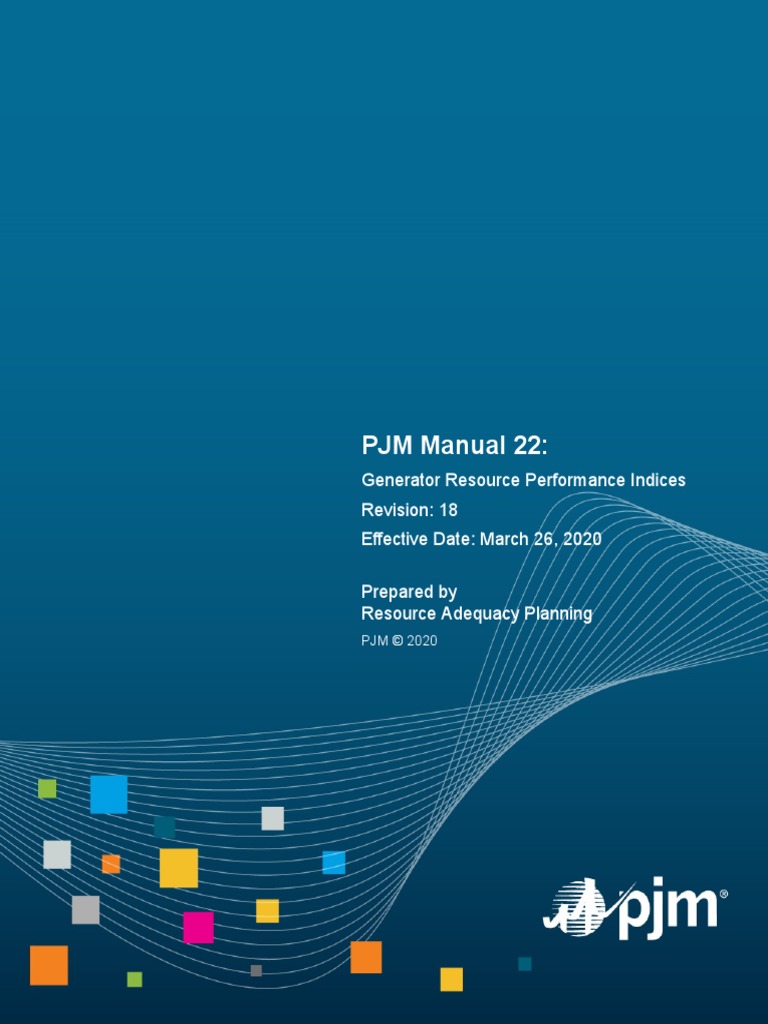 PJM Manual 22 | PDF