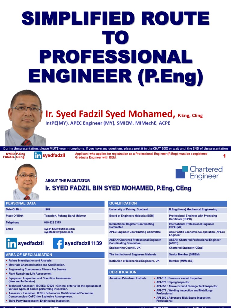 Simplified-Route-to-BEM-Professional Engineer | PDF | Engineer ...