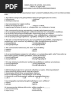 Quarter 1 - Ap10 Summative Test | PDF