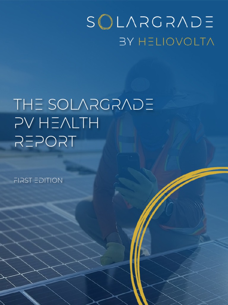 The SolarGrade PV Health Report - First Edition | PDF | Photovoltaic ...