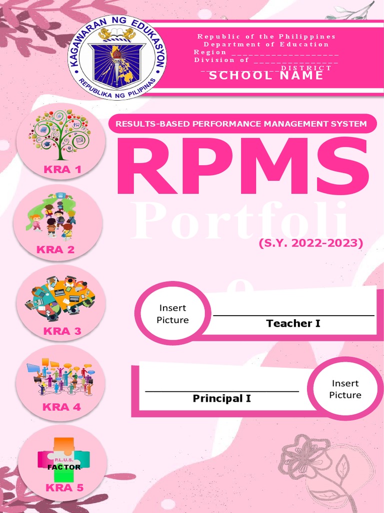 RPMS 2022 2023 Pink Design | PDF | Learning | Educational Assessment