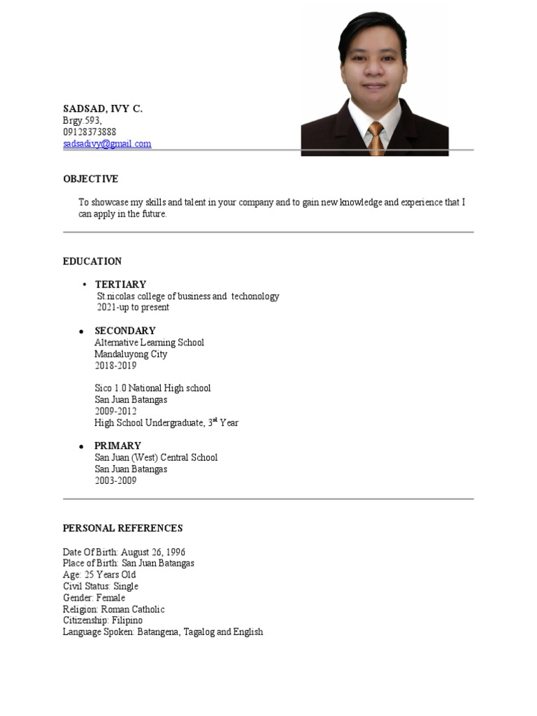 Ivy Resume2 | PDF