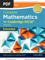 IGCSE Mathematics Formula Sheet | PDF | Circle | Triangle