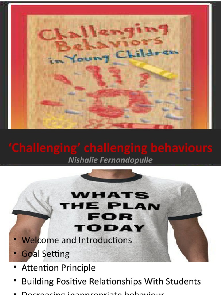 Strategies for Managing Challenging Behaviors | PDF | Teachers | Classroom