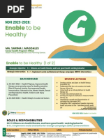 (DOH HPB) Orientation To Healthy Learning Institutions and The 2023 HLI ...
