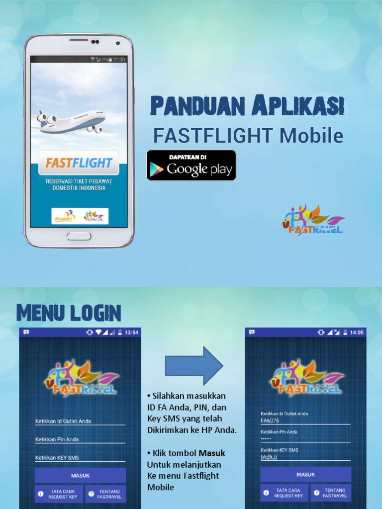 Panduan Penggunaan FASTFLIGHT Mobile | PDF