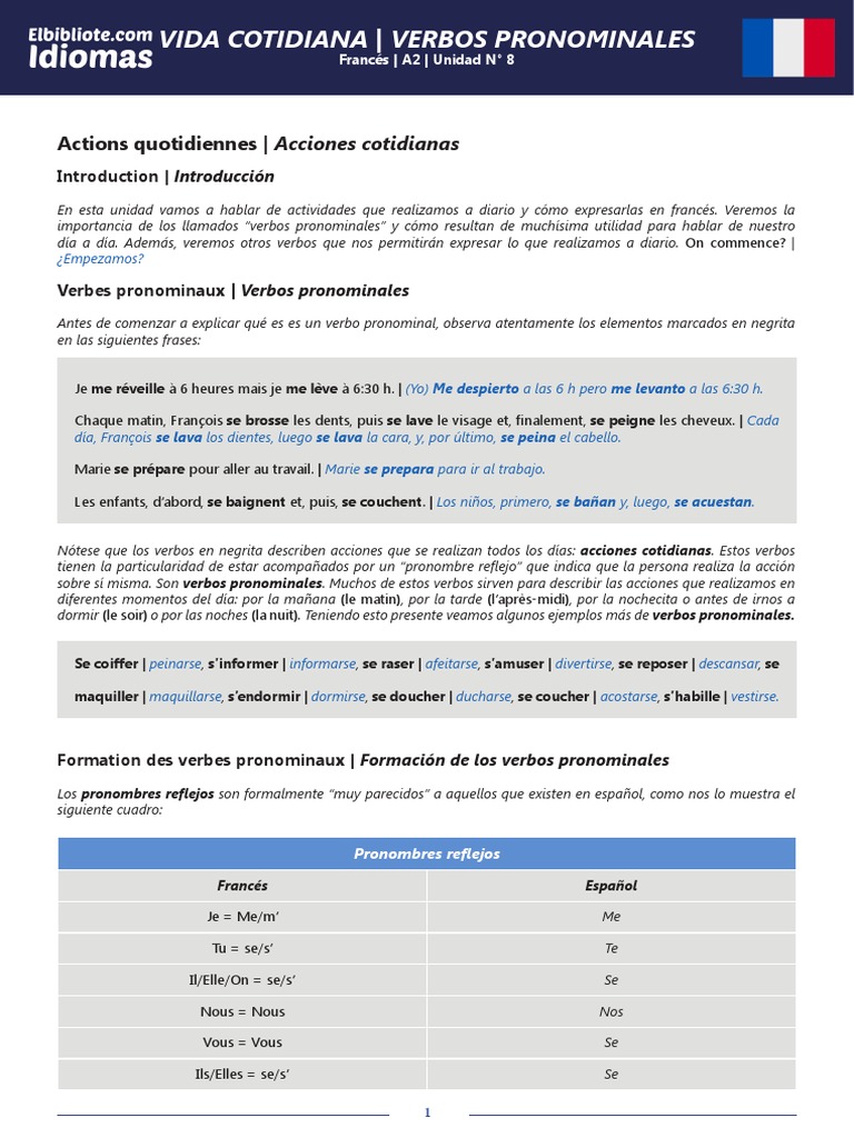 Francés A2 08 | PDF