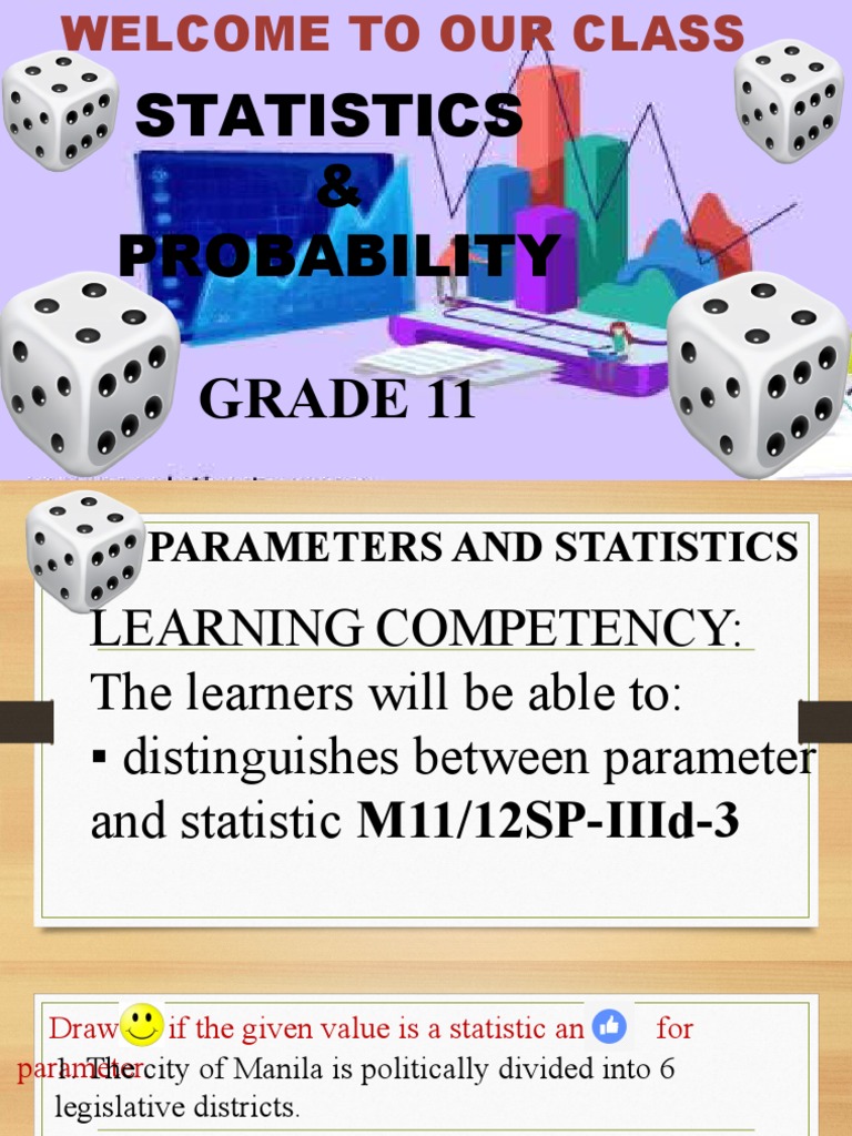 Grade 11 Statistics & Probability Guide | PDF | Variance | Statistics