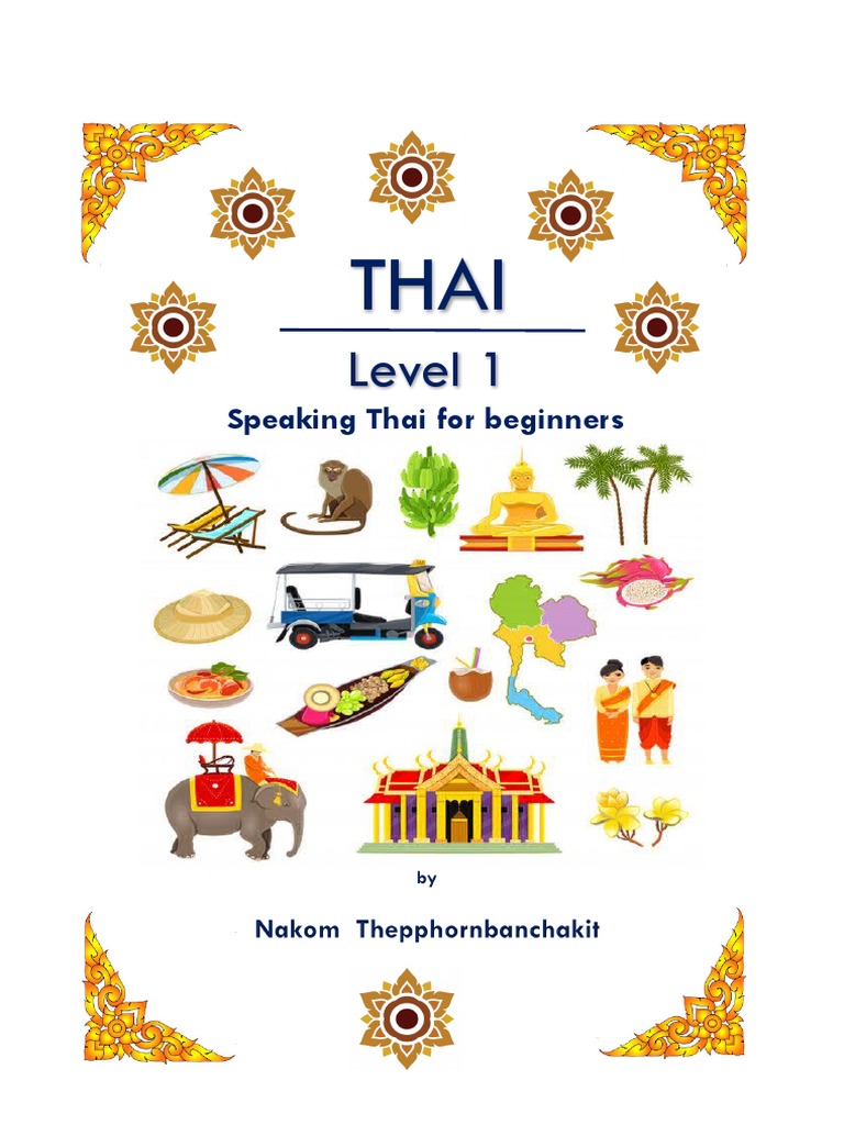 Thai Level 1 Textbook 1 | PDF