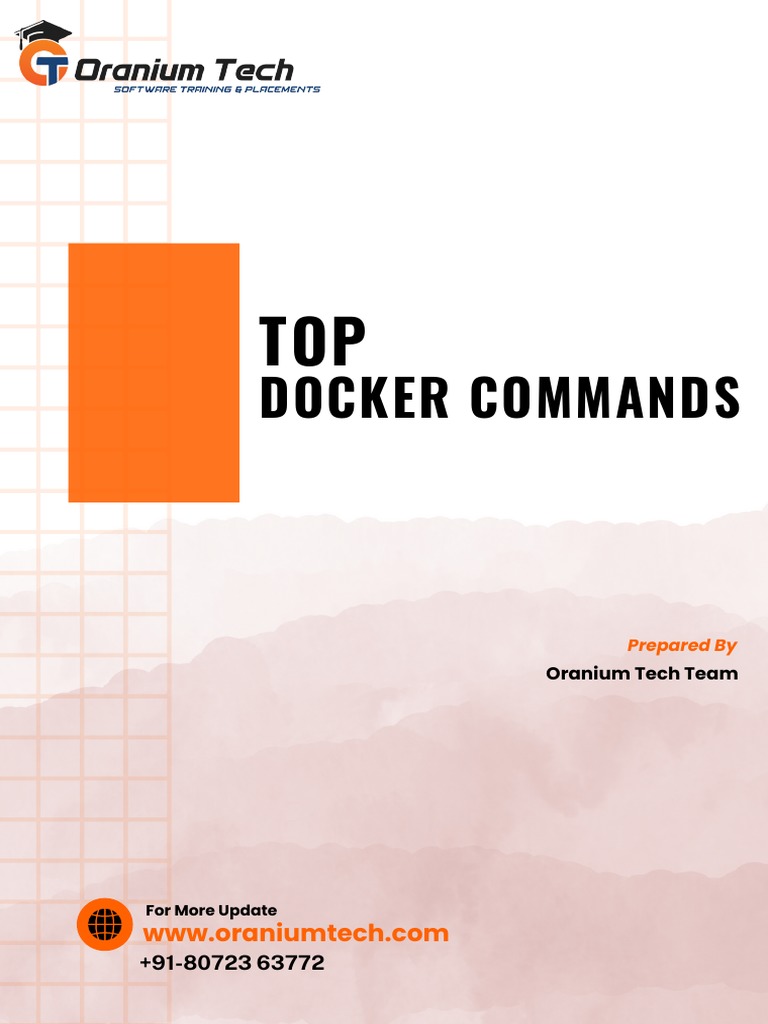 Top 30 Docker Commands Pdf