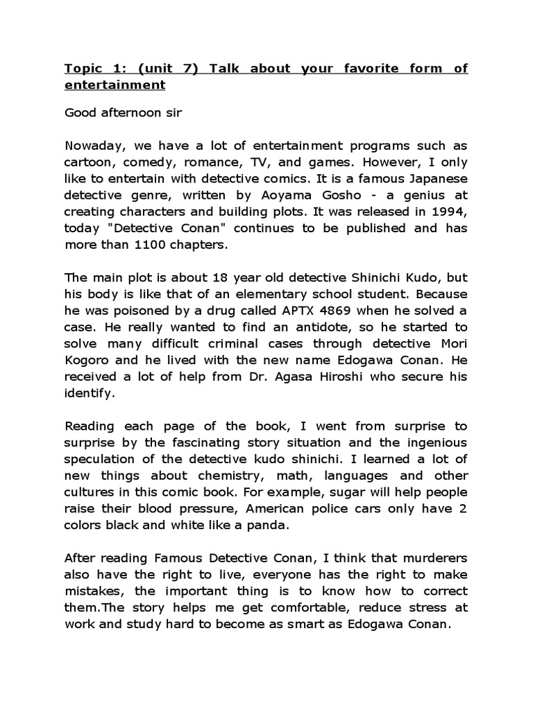 Topic Nói TATQ 2 | PDF