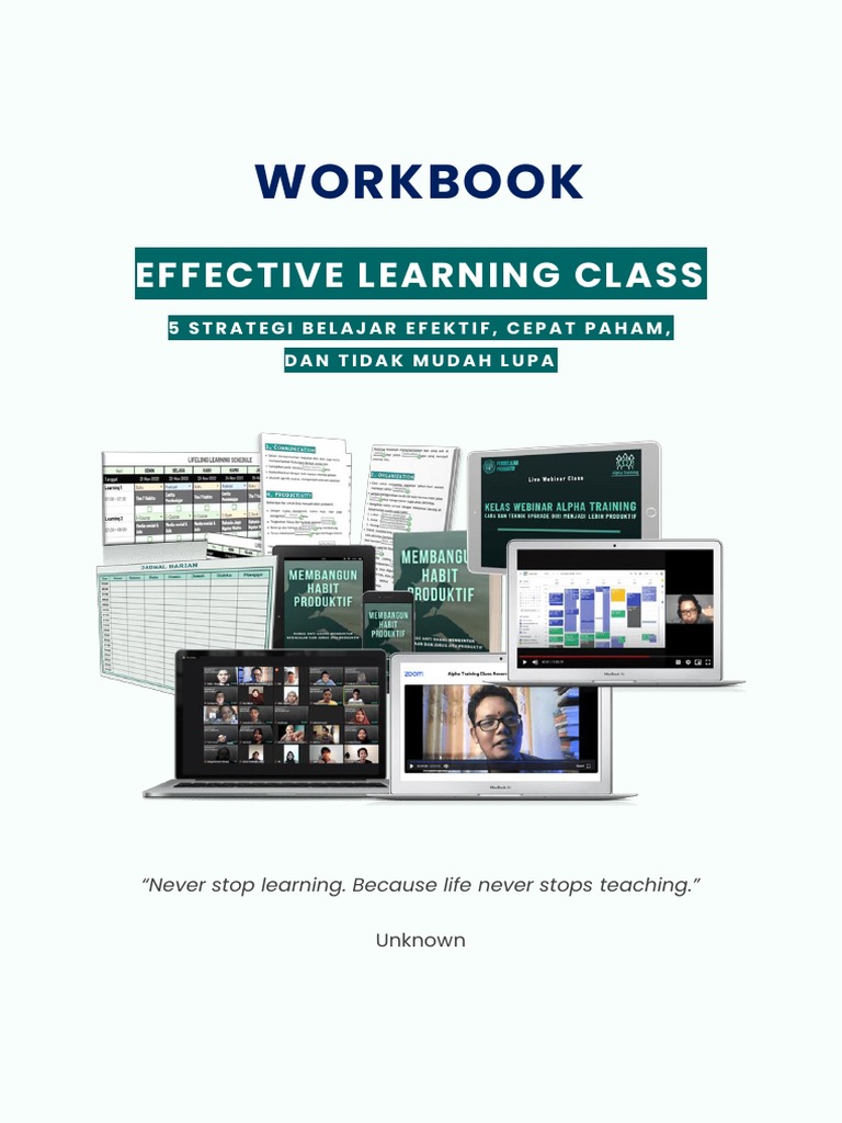 Workbook - Effective Learning Class 2023 | PDF