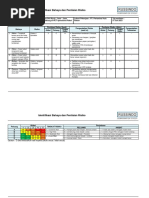 Penilaian Matriks Risiko K3 | PDF