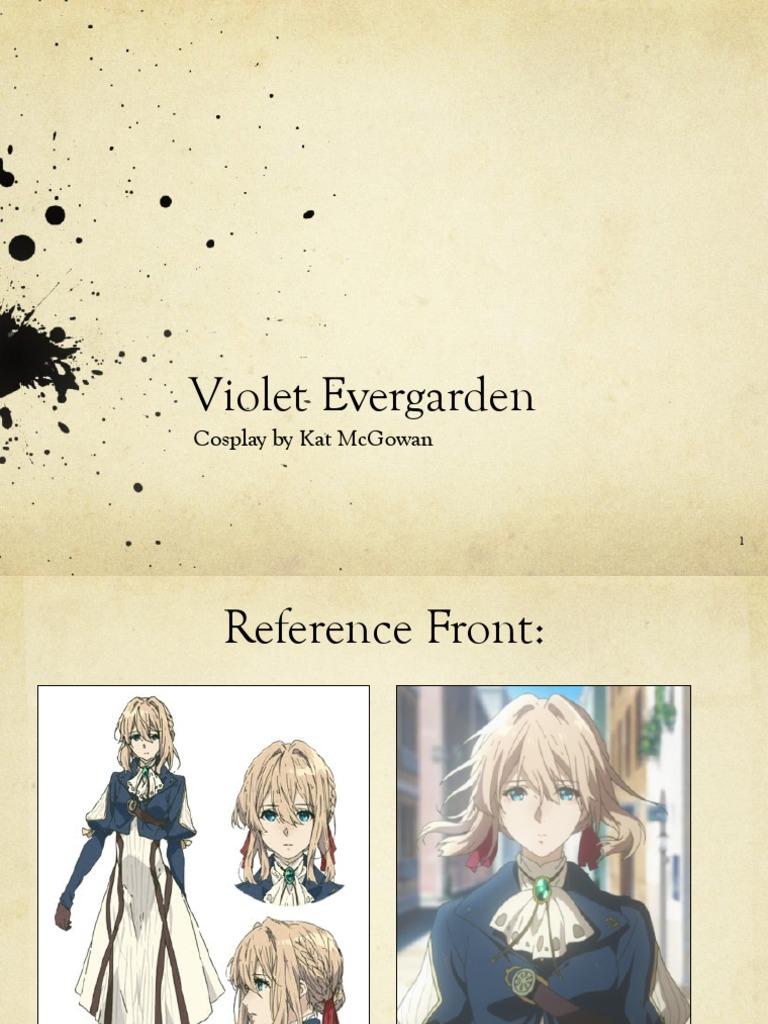 Violet Evergarden Portfolio Web | PDF