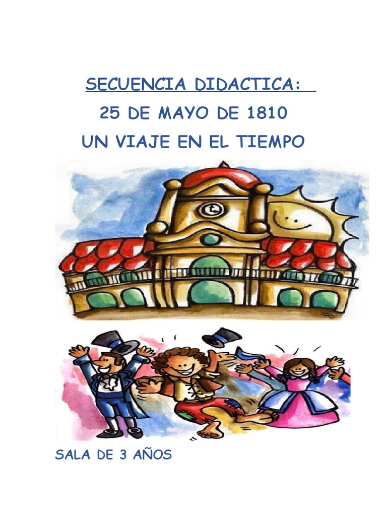 Secuencia Didactica 25 de Mayo | PDF