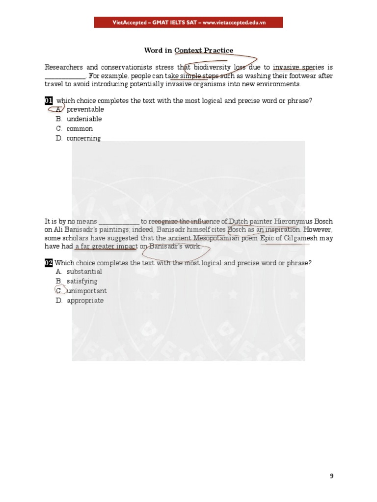 Phase 1-10 Session 1 BTVN | PDF | Invasive Species | Trees