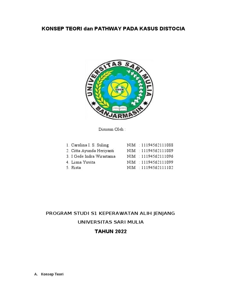 Teori dan Pathway Distosia Bahu | PDF