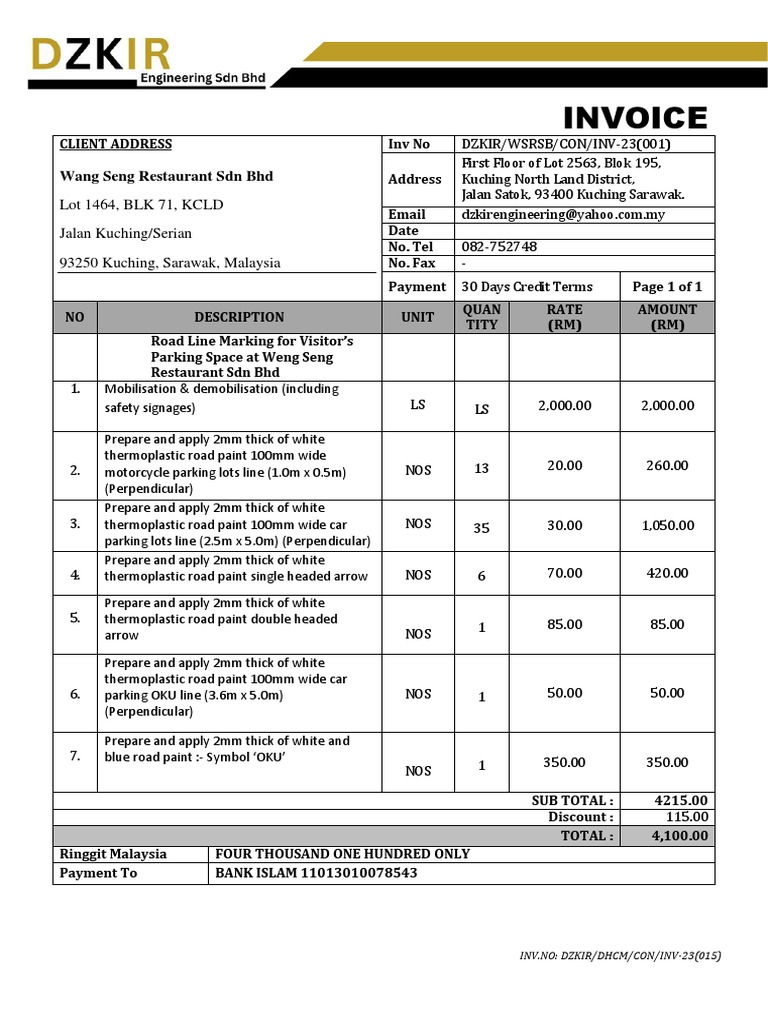 001.DZKIR-WSRSB-CON-INV23(001) | PDF