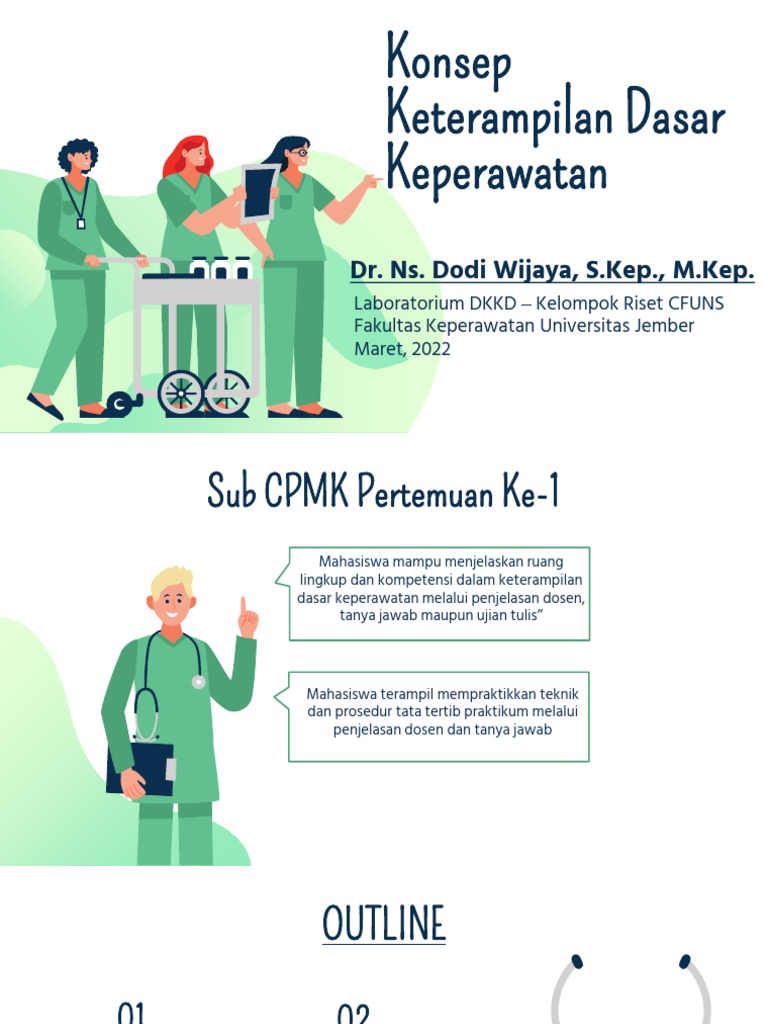 Konsep Keterampilan Dasar Keperawatan | PDF