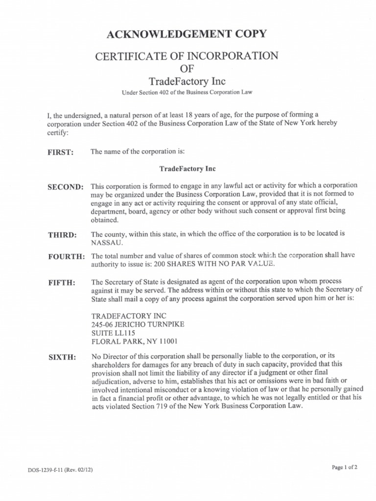 Business License | PDF