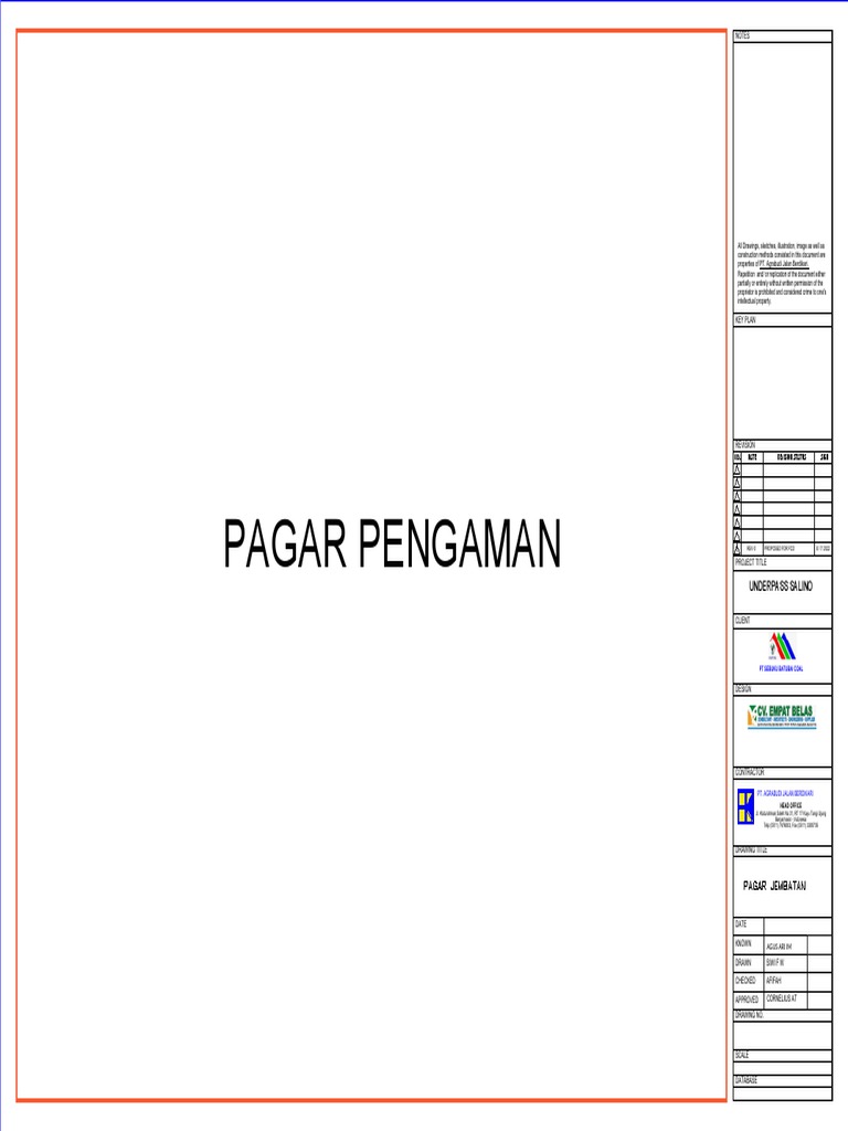 Pagar Pengaman | PDF