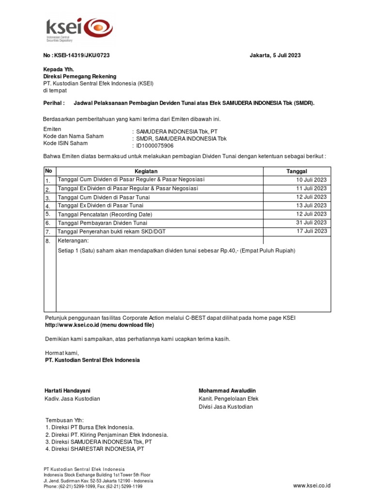 SMDR Div 20230712 Id | PDF