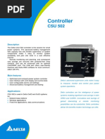 Datasheet - Delta ORION Controller | PDF | Programmable Logic ...