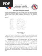 Resolution Realignment Sample Format | PDF | Philippines