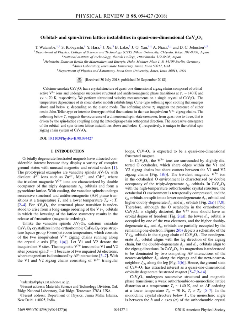 Watanabe 2018 | PDF | Teaching Methods & Materials