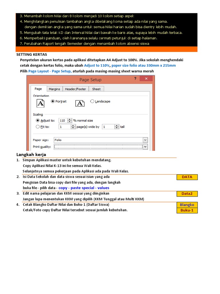 Raport Uts Kelas Xi-Mia 2 | PDF
